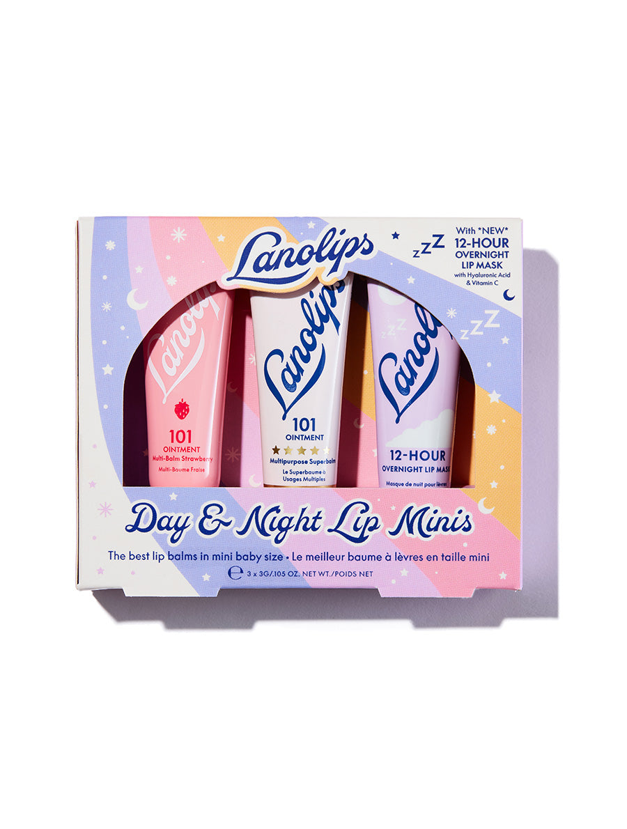 Holiday Gift Sets | Day & Night Lip Mini Gift Set | Lanolips USA